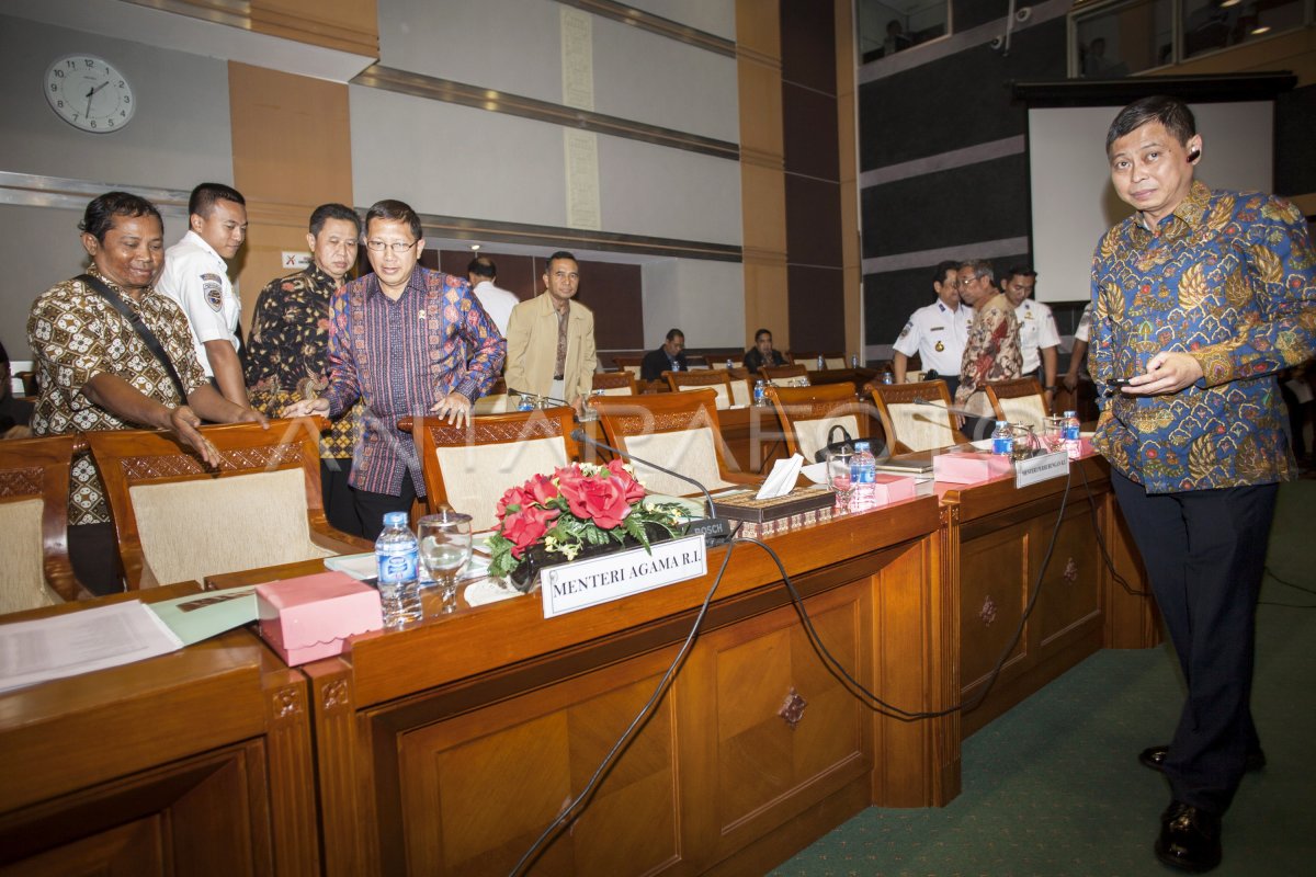 EVALUASI PENYELENGGARAAN IBADAH HAJI | ANTARA Foto EVALUASI PENYELENGGARAAN IBADAH HAJI | ANTARA Foto