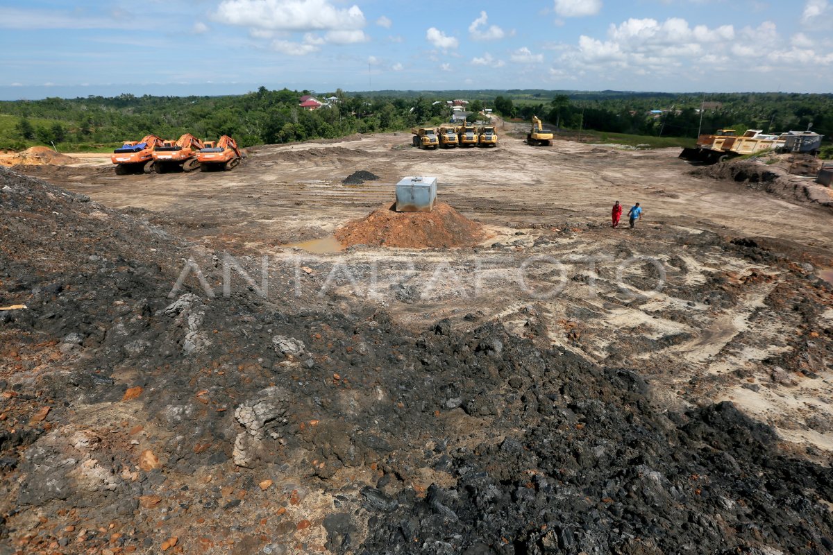 PRODUKSI BATUBARA NASIONAL TURUN | ANTARA Foto