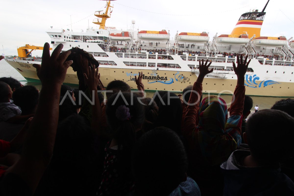 ARUS BALIK KAPAL MEDAN | ANTARA Foto