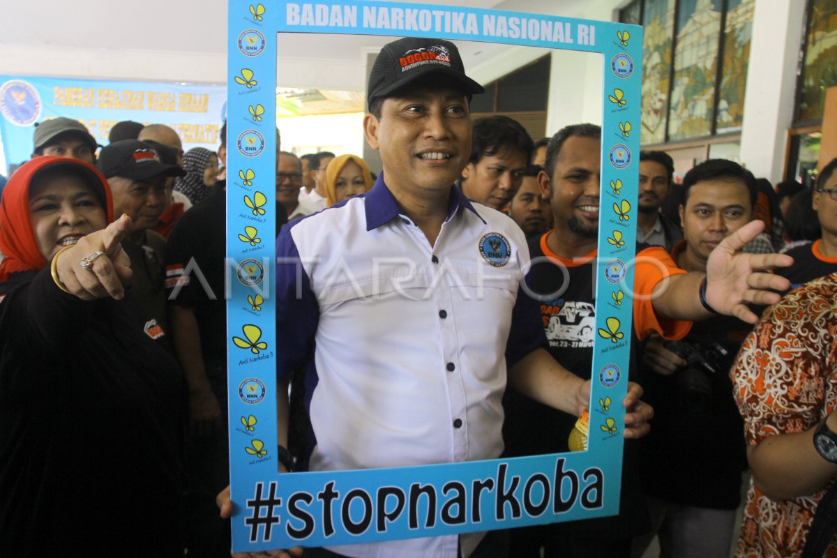 KAMPANYE STOP NARKOBA | ANTARA Foto