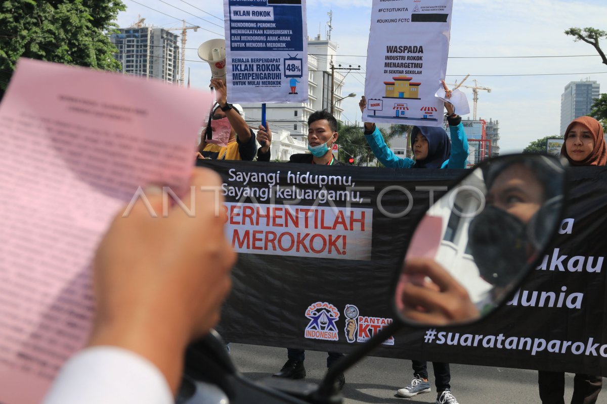HARI TANPA TEMBAKAU SEDUNIA | ANTARA Foto HARI TANPA TEMBAKAU SEDUNIA | ANTARA Foto