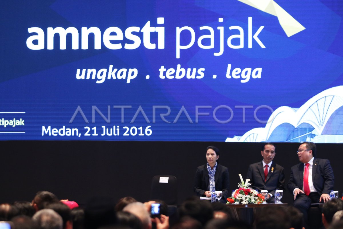 SOSIALISASI AMNESTI PAJAK | ANTARA Foto