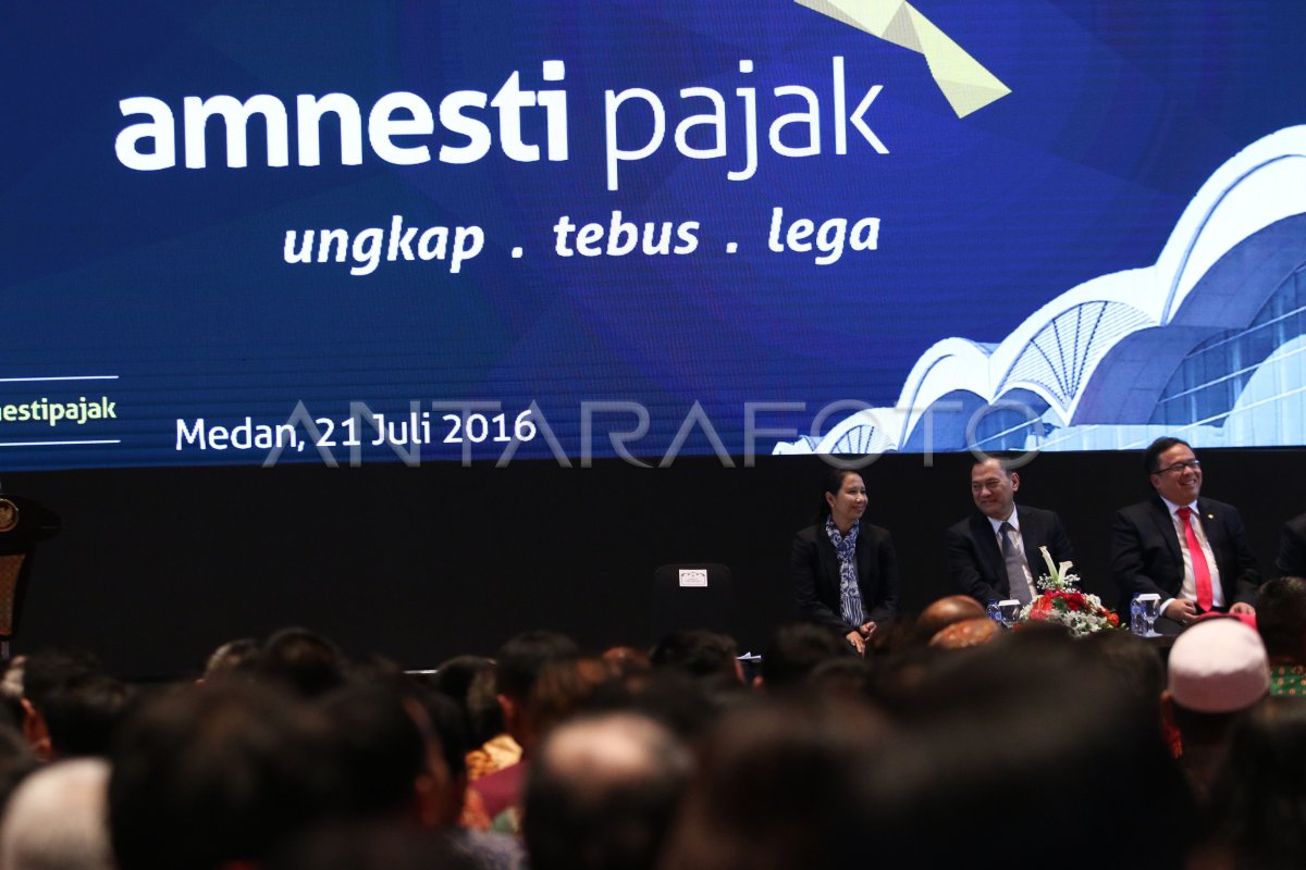 SOSIALISASI AMNESTI PAJAK | ANTARA Foto