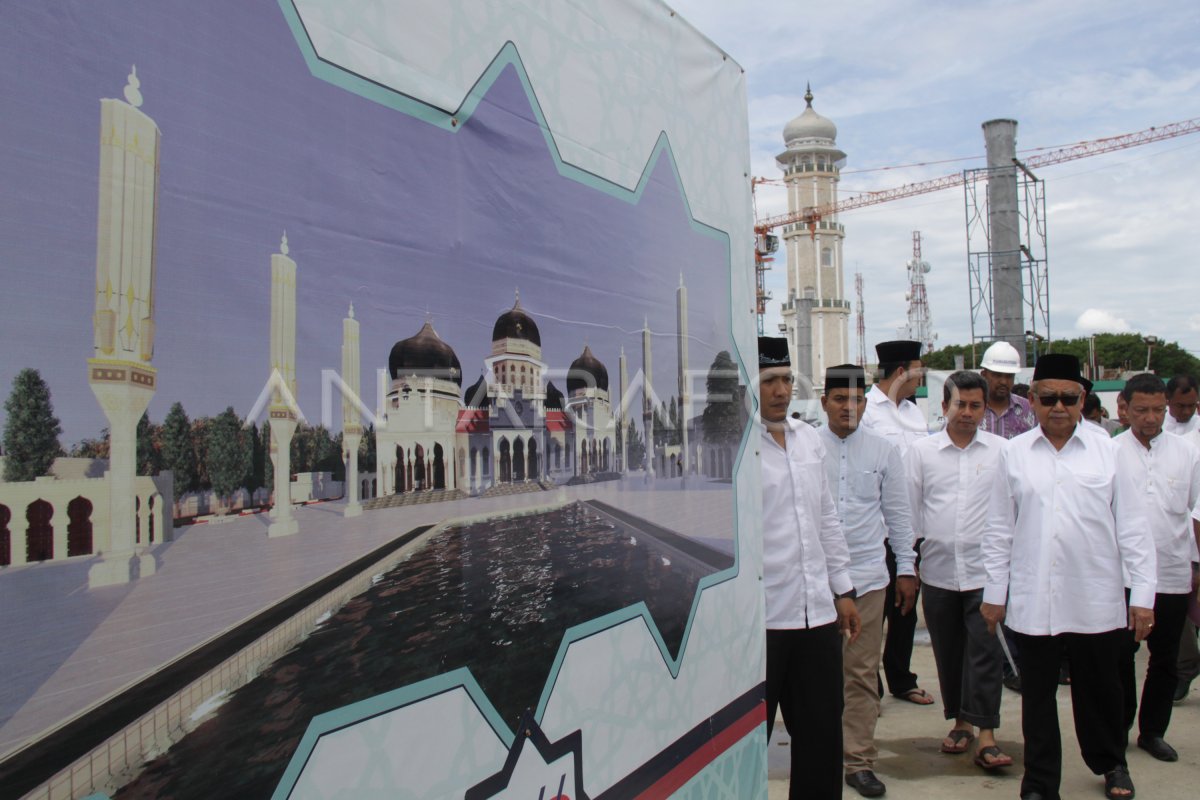 PROYEK PERLUASAN MASJID RAYA BAITURRAHMAN | ANTARA Foto