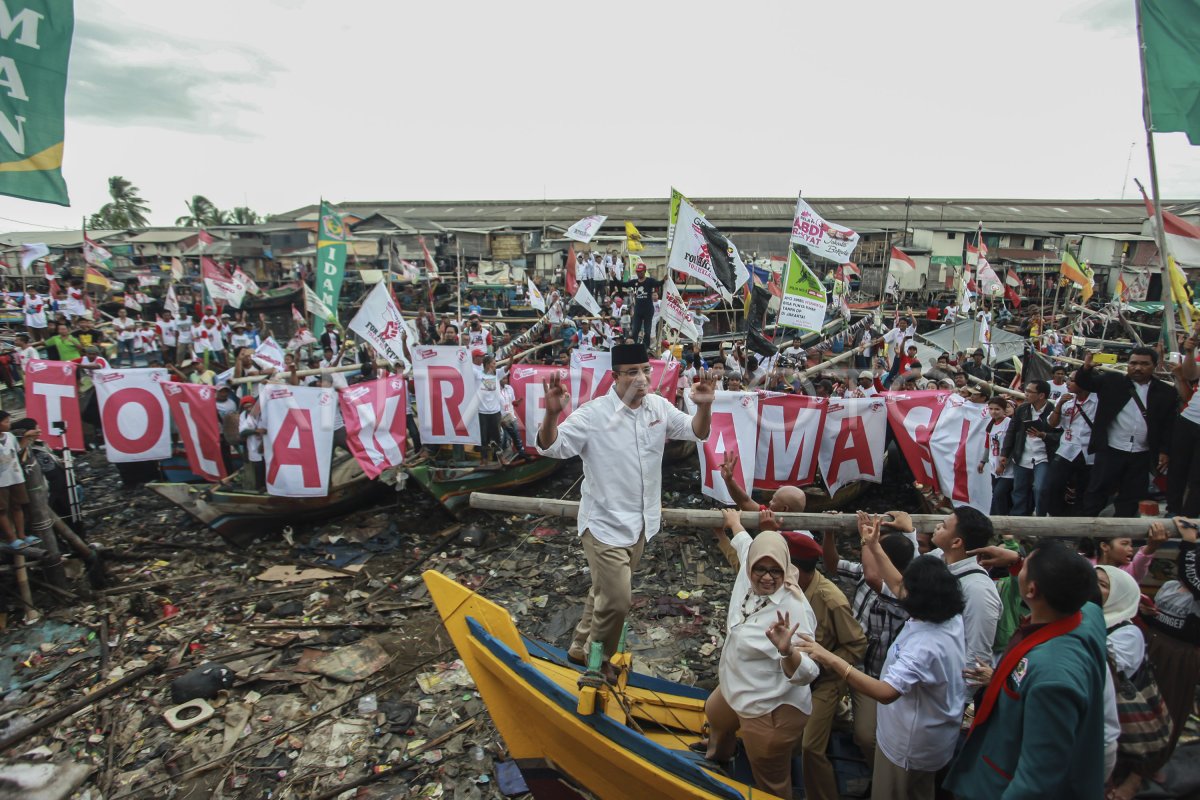 Kampanye Anies Baswedan Antara Foto
