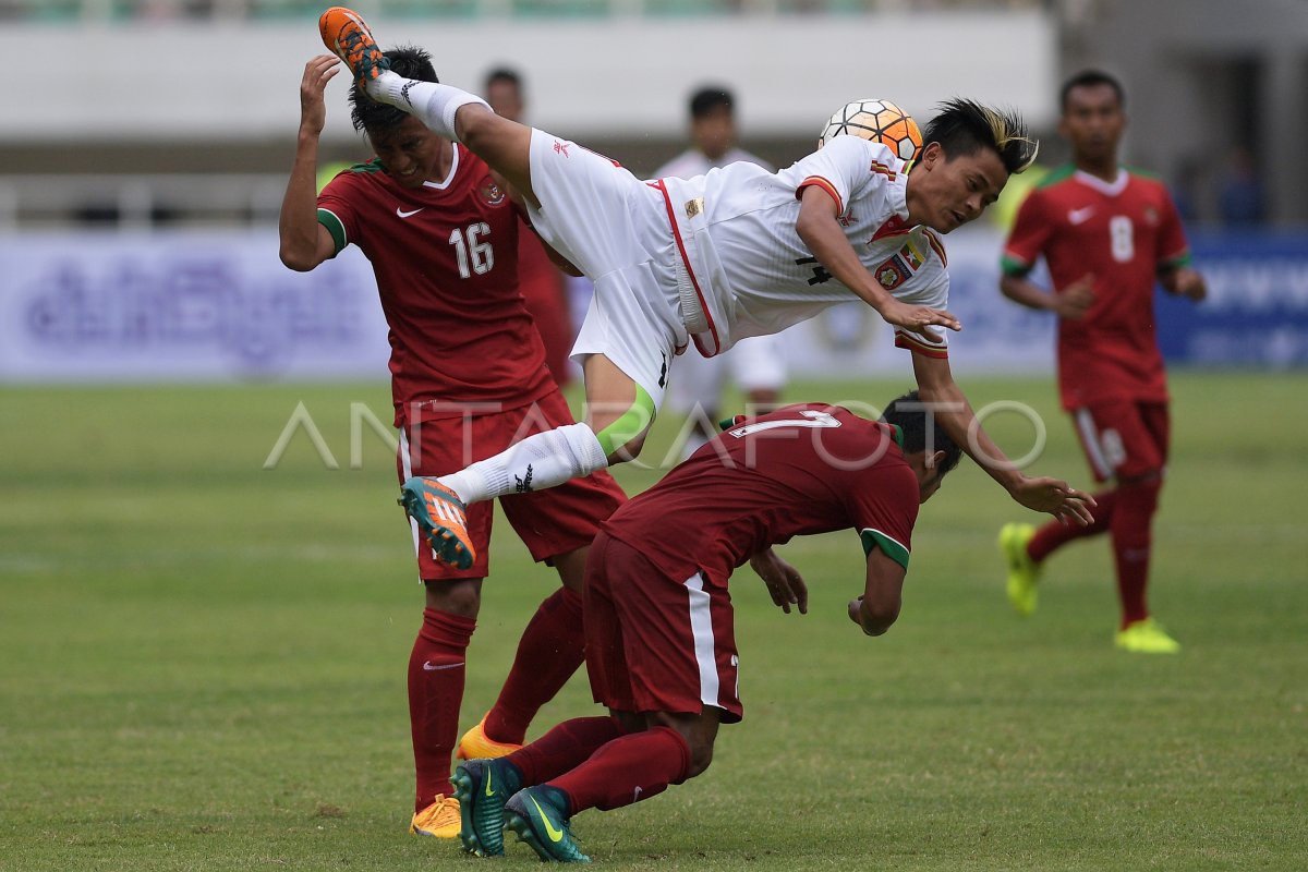 TIMNAS INDONESIA KALAH | ANTARA Foto