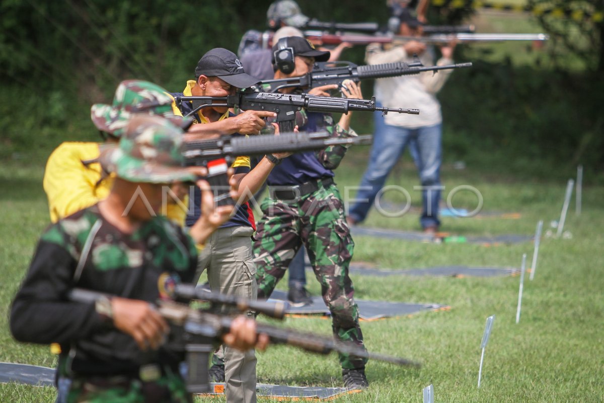 Lomba Tembak Piala Danjen Kopassus Antara Foto