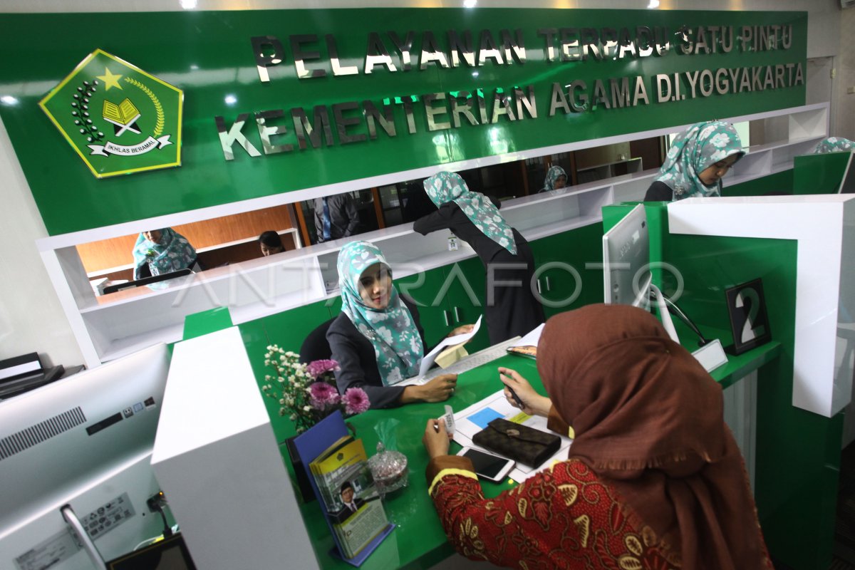 PTSP KANWIL KEMENAG DIY | ANTARA Foto PTSP KANWIL KEMENAG DIY | ANTARA Foto