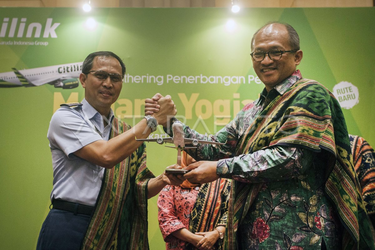 RUTE PENERBANGAN BARU CITILINK | ANTARA Foto