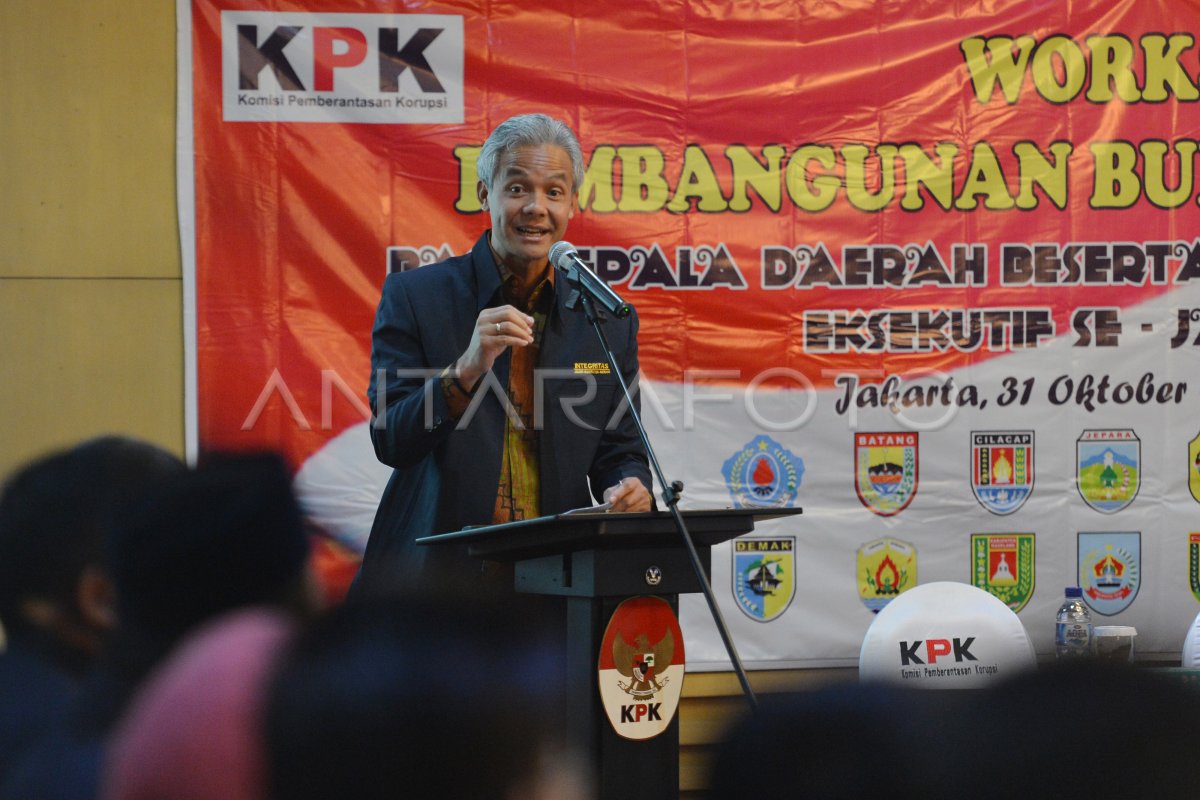 WORKSHOP PEMBANGUNAN BUDAYA INTEGRITAS | ANTARA Foto