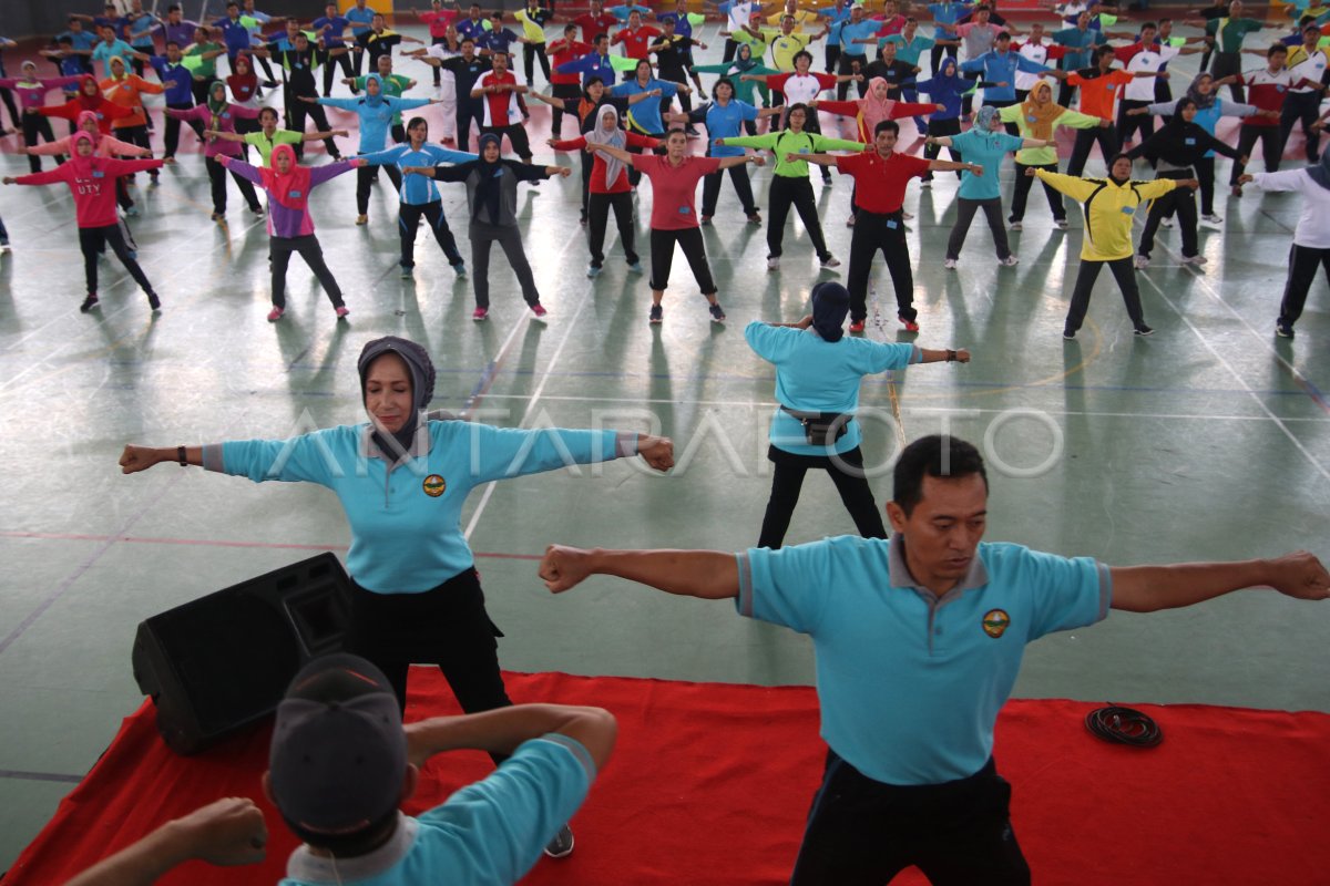 SENAM SEHAT BUGAR ANAK INDONESIA | ANTARA Foto