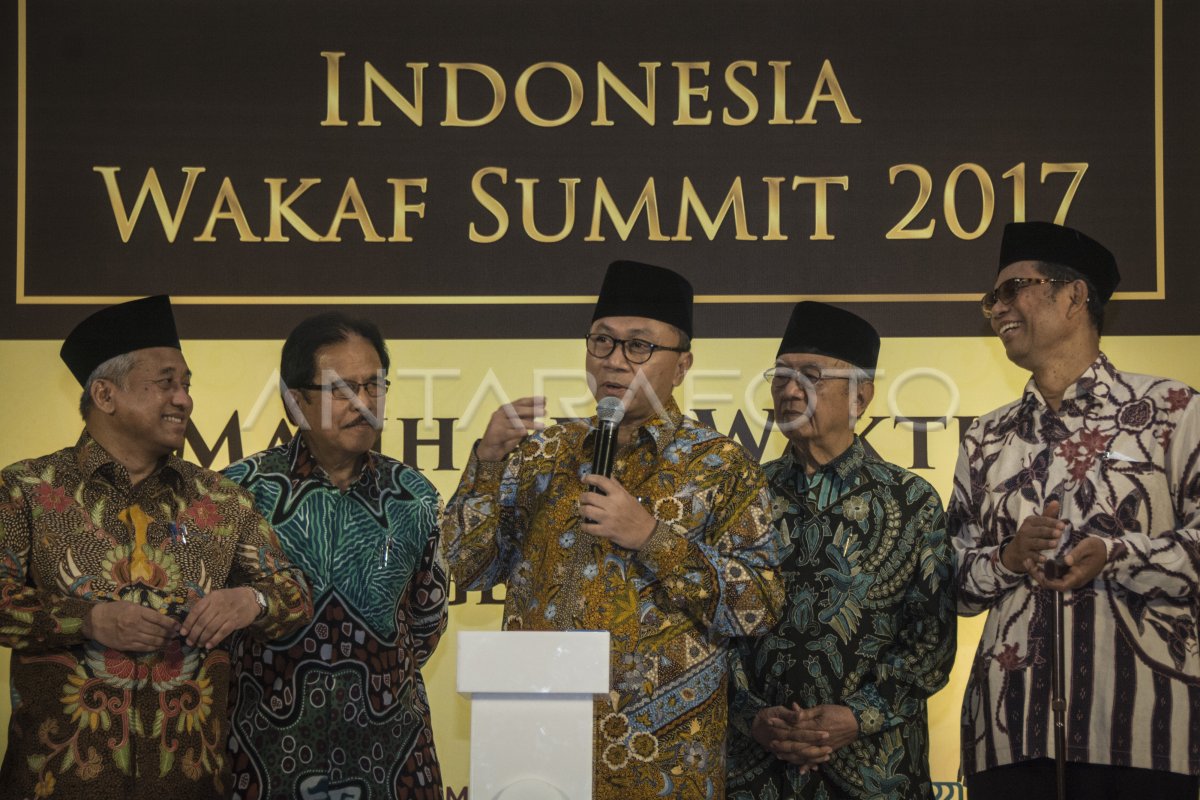 PELUNCURAN GERAKAN SEJUTA WAKIF | ANTARA Foto