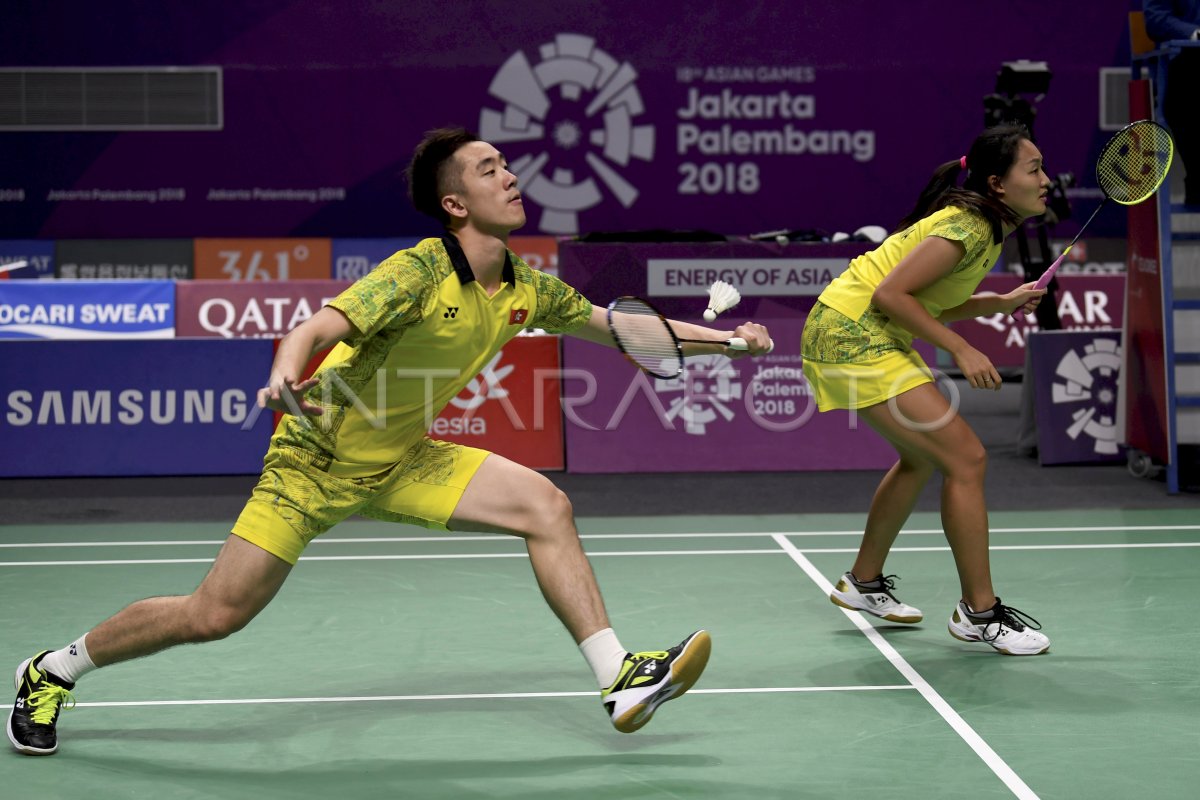 BULU TANGKIS FINAL GANDA CAMPURAN | ANTARA Foto