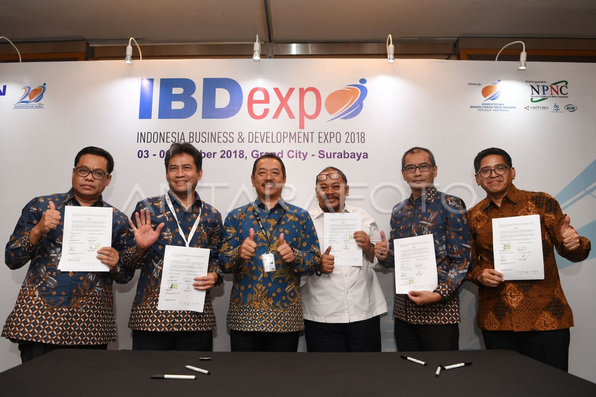 KERJASAMA PEMANFAATAN PROPERTI INTELEKTUAL BUMN | ANTARA Foto