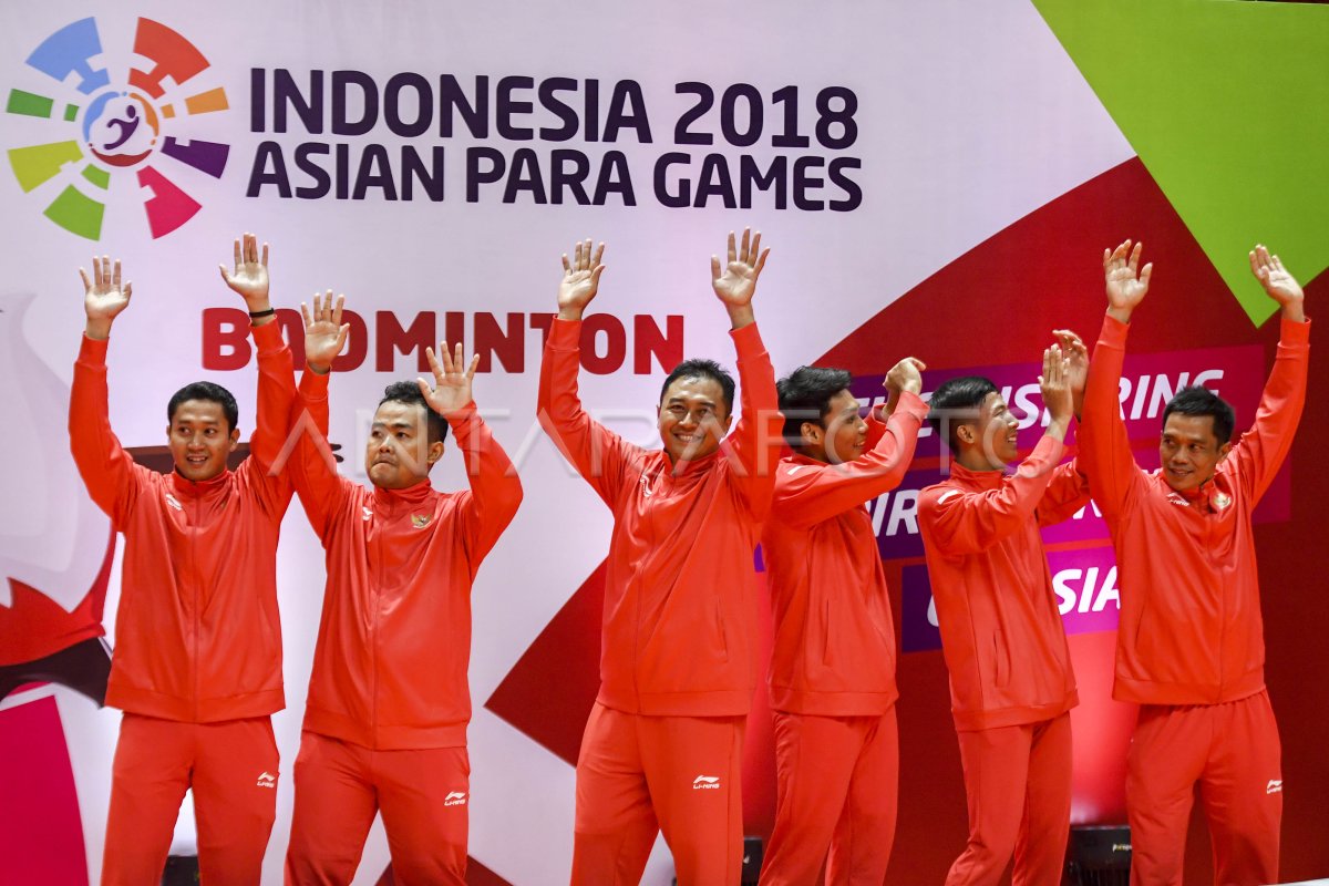 MEDALI EMAS PERTAMA INDONESIA | ANTARA Foto