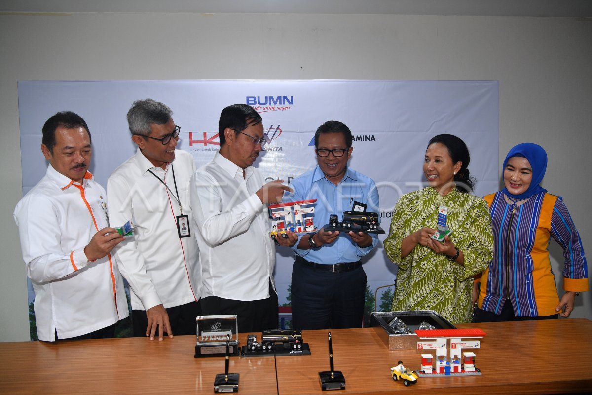 KERJASAMA SINERGI BUMN | ANTARA Foto