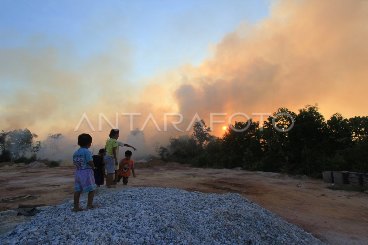 KEBAKARAN HUTAN DAN LAHAN DI RIAU MELUAS | ANTARA Foto
