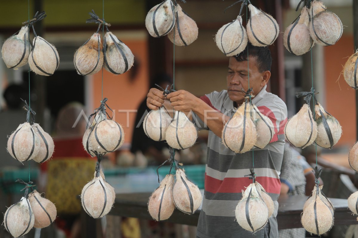 KELAPA BAKAR KHAS RAMADHAN | ANTARA Foto KELAPA BAKAR KHAS RAMADHAN | ANTARA Foto