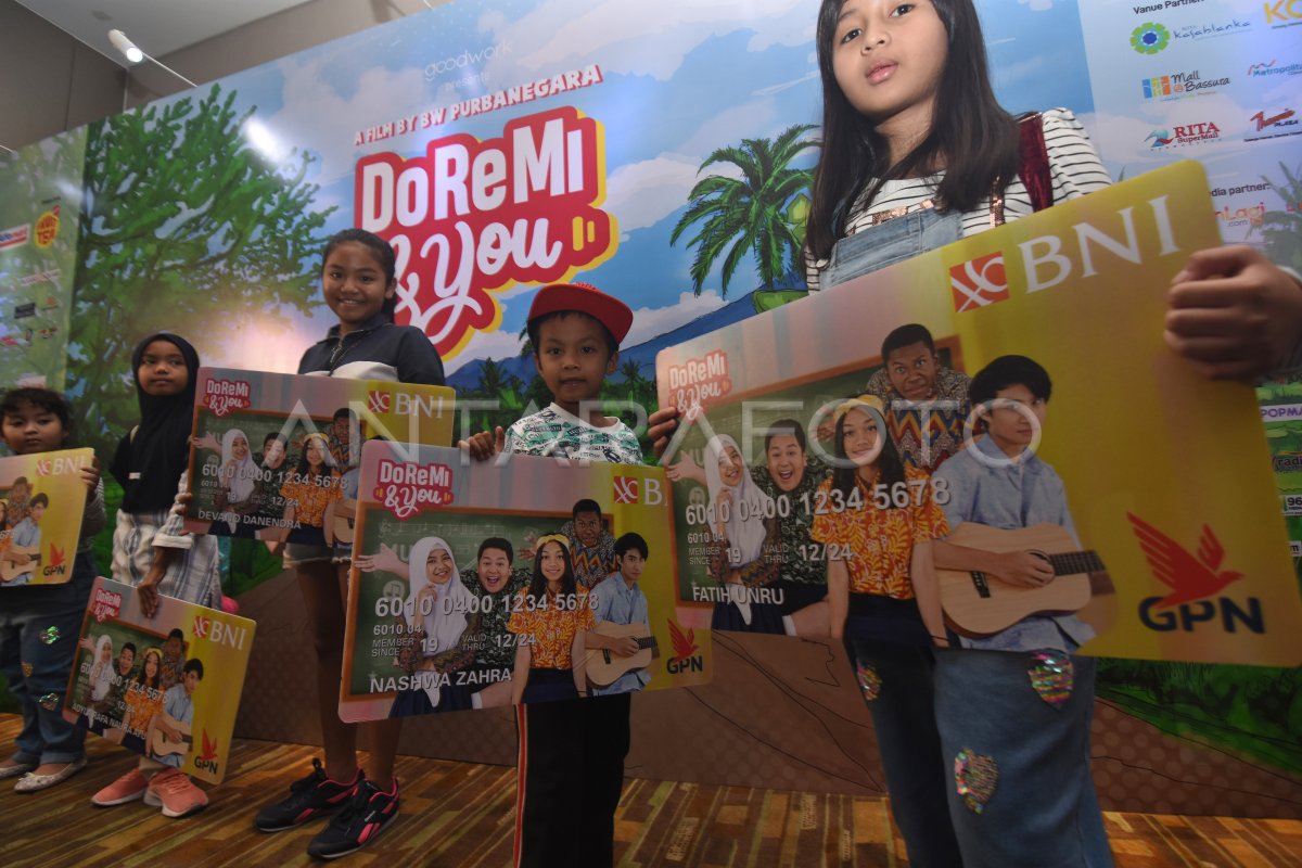 Peluncuran Kartu Bni Taplus Edisi Doremi And You Antara Foto