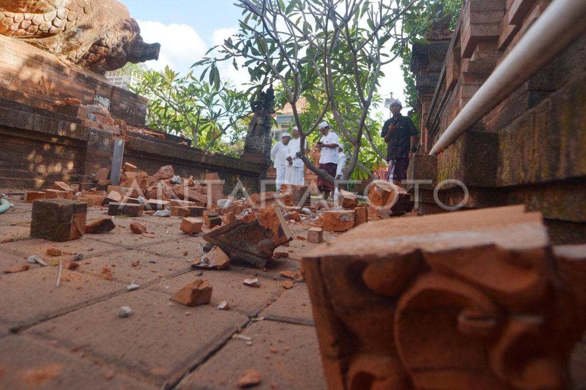 DAMPAK GEMPA BALI | ANTARA Foto