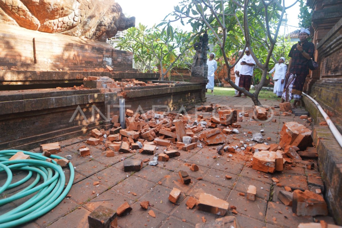DAMPAK GEMPA BALI | ANTARA Foto