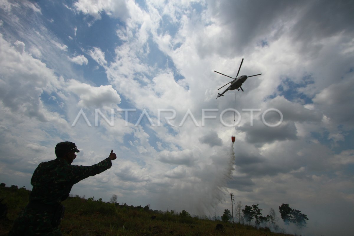 KEBAKARAN LAHAN DI KALIMANTAN SELATAN | ANTARA Foto