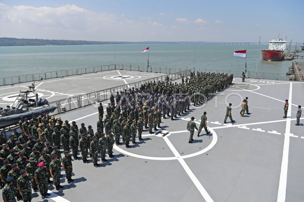 LATIHAN GABUNGAN TNI | ANTARA Foto