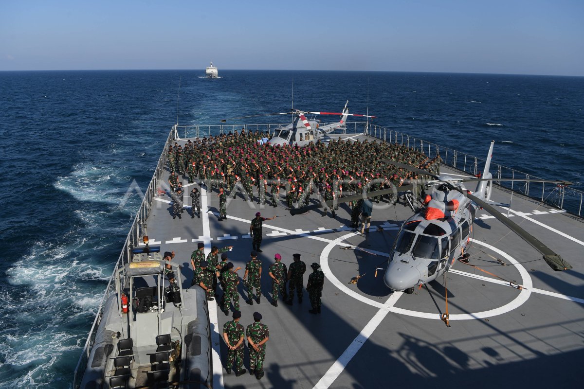 LATIHAN GABUNGAN TNI | ANTARA Foto