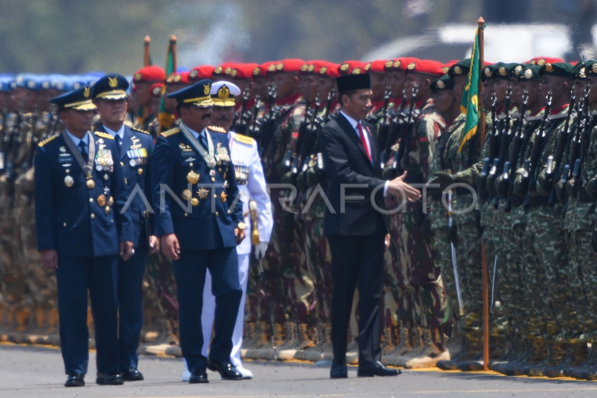 PERAYAAN HUT KE-74 TNI | ANTARA Foto