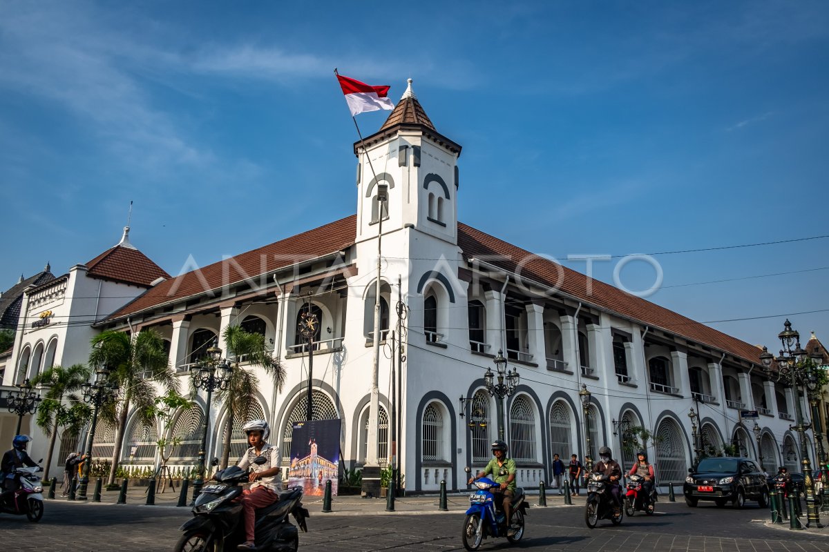 BANGUNAN CAGAR BUDAYA NEDERLANDSCHE HANDEL MAATSCHAPPIJ | ANTARA Foto