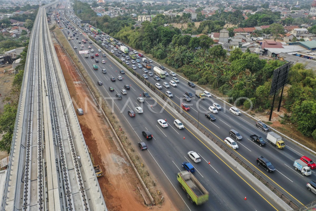 RENCANA UJI COBA LRT CAWANG-CIBUBUR | ANTARA Foto RENCANA UJI COBA LRT CAWANG-CIBUBUR | ANTARA Foto