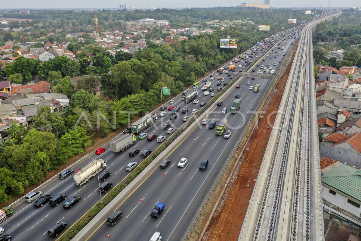 RENCANA UJI COBA LRT CAWANG-CIBUBUR | ANTARA Foto RENCANA UJI COBA LRT CAWANG-CIBUBUR | ANTARA Foto