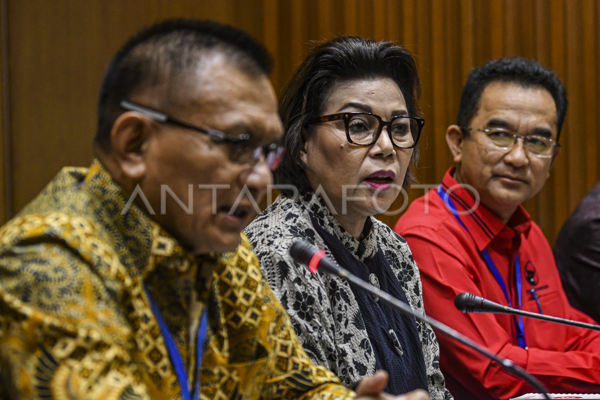 HASIL KAJIAN SKEMA DANA PARPOL | ANTARA Foto