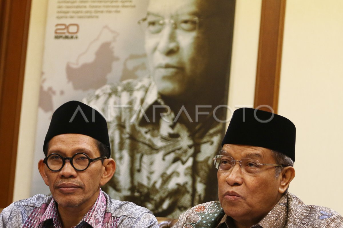PERNYATAAN SIKAP PBNU SOAL PERAIRAN NATUNA | ANTARA Foto PERNYATAAN SIKAP PBNU SOAL PERAIRAN NATUNA | ANTARA Foto