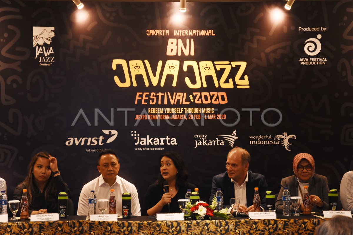 JELANG BNI JAVA JAZZ FESTIVAL 2020 | ANTARA Foto JELANG BNI JAVA JAZZ FESTIVAL 2020 | ANTARA Foto