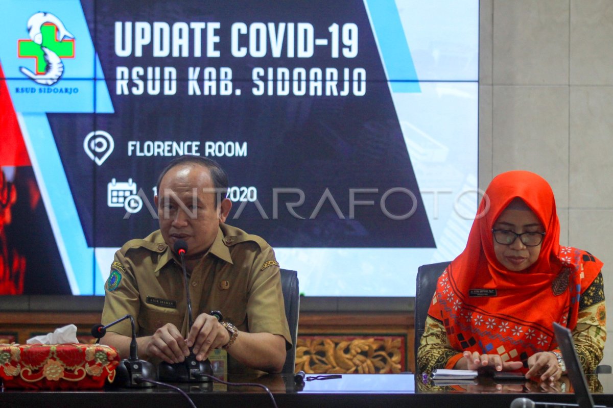 PASIEN DALAM PENGAWASAN COVID-19 DI RSUD SIDOARJO | ANTARA Foto PASIEN DALAM PENGAWASAN COVID-19 DI RSUD SIDOARJO | ANTARA Foto