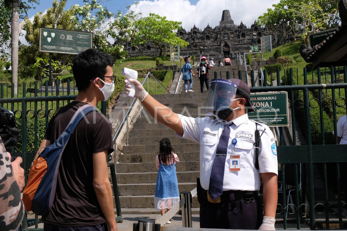 ZONA I CANDI BOROBUDUR DIBUKA UNTUK UMUM | ANTARA Foto