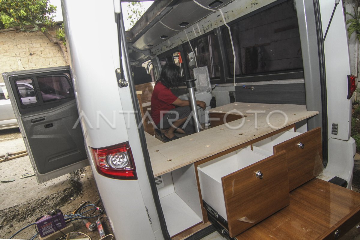 JASA MODIFIKASI MOBIL CAMPERVAN | ANTARA Foto JASA MODIFIKASI MOBIL CAMPERVAN | ANTARA Foto