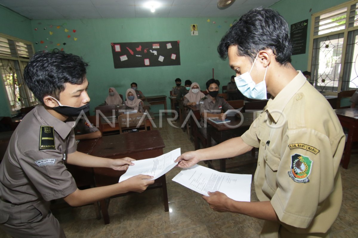 SEKOLAH TATAP MUKA BANYUWANGI | ANTARA Foto