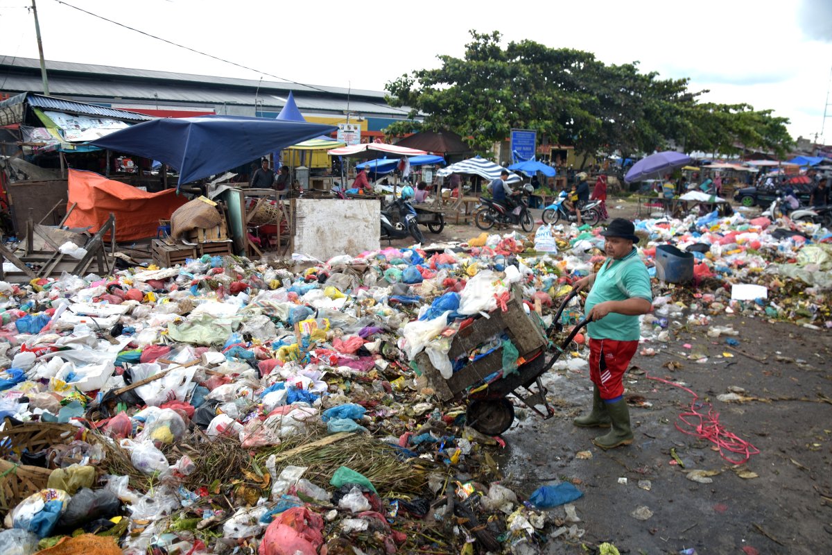 KRISIS SAMPAH PEKANBARU | ANTARA Foto
