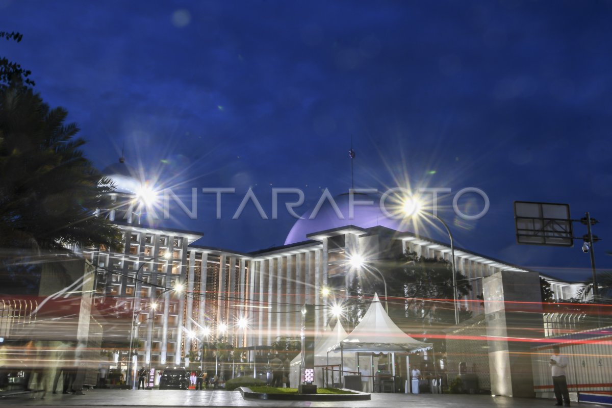 PERESMIAN RENOVASI MASJID ISTIQLAL | ANTARA Foto PERESMIAN RENOVASI MASJID ISTIQLAL | ANTARA Foto