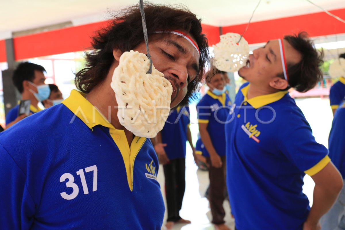 PERLOMBAAN ANTAR NAPI REHAB NARKOBA | ANTARA Foto PERLOMBAAN ANTAR NAPI REHAB NARKOBA | ANTARA Foto