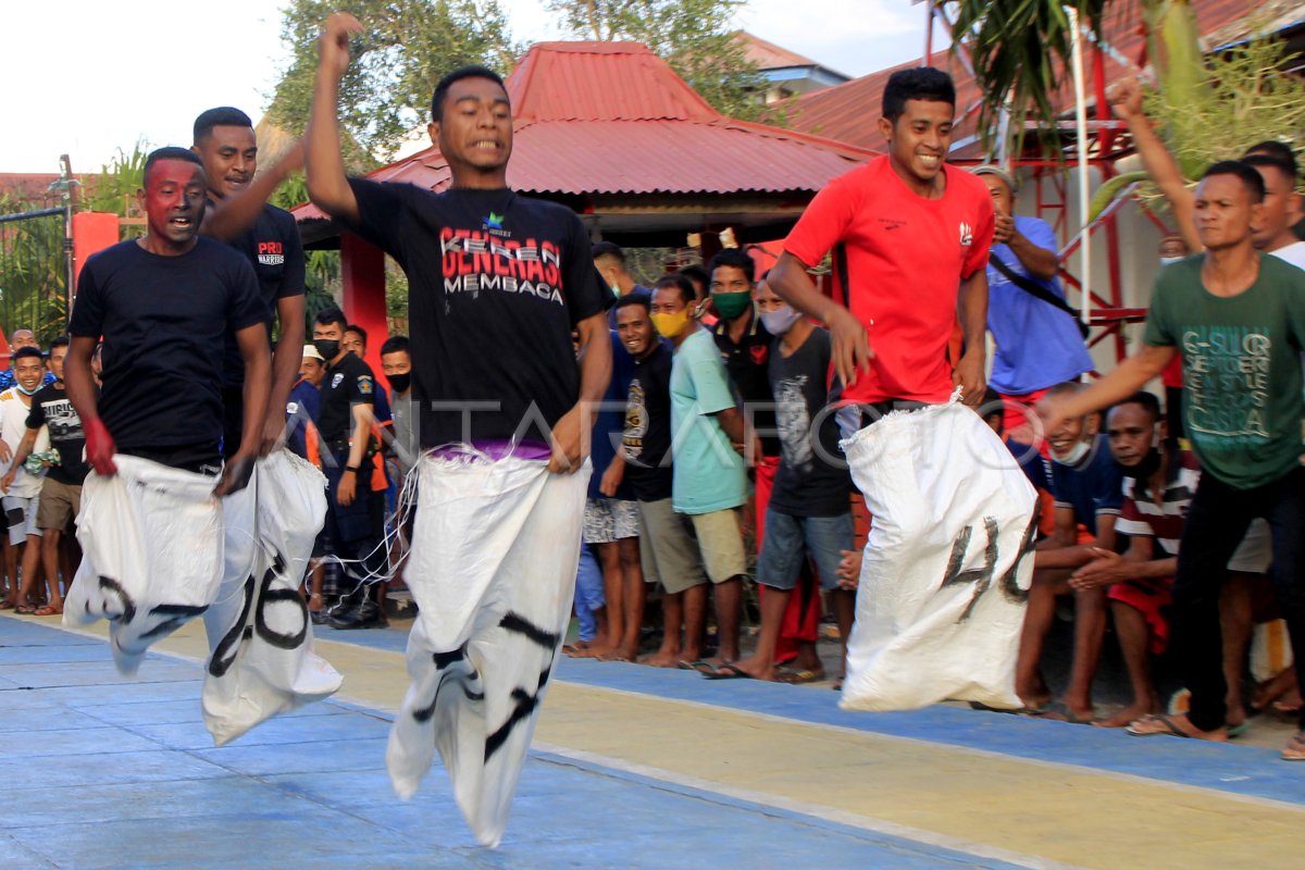 KEMERIAHAN PERLOMBAAN SAMBUT HUT RI DI RUTAN KUPANG | ANTARA Foto KEMERIAHAN PERLOMBAAN SAMBUT HUT RI DI RUTAN KUPANG | ANTARA Foto