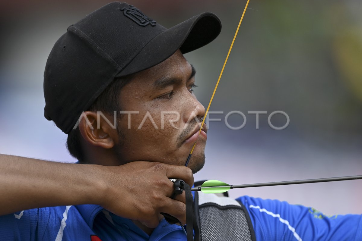 FINAL PANAHAN NOMOR RECURVE MIXED TEAM PON PAPUA | ANTARA Foto
