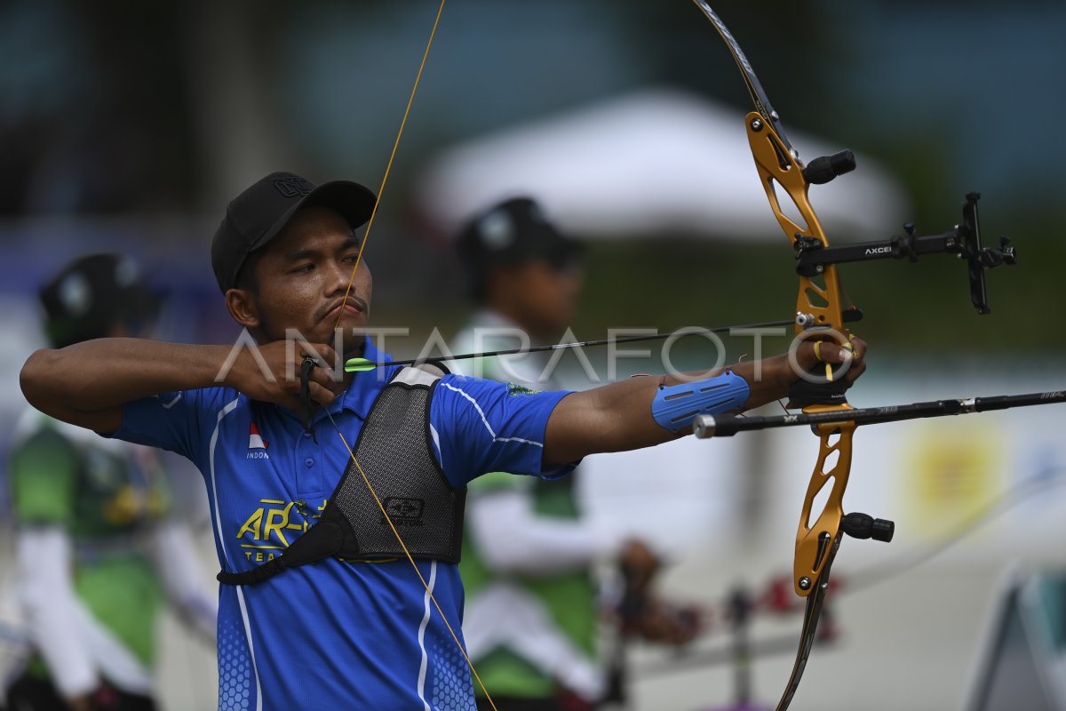 FINAL PANAHAN NOMOR RECURVE MIXED TEAM PON PAPUA | ANTARA Foto