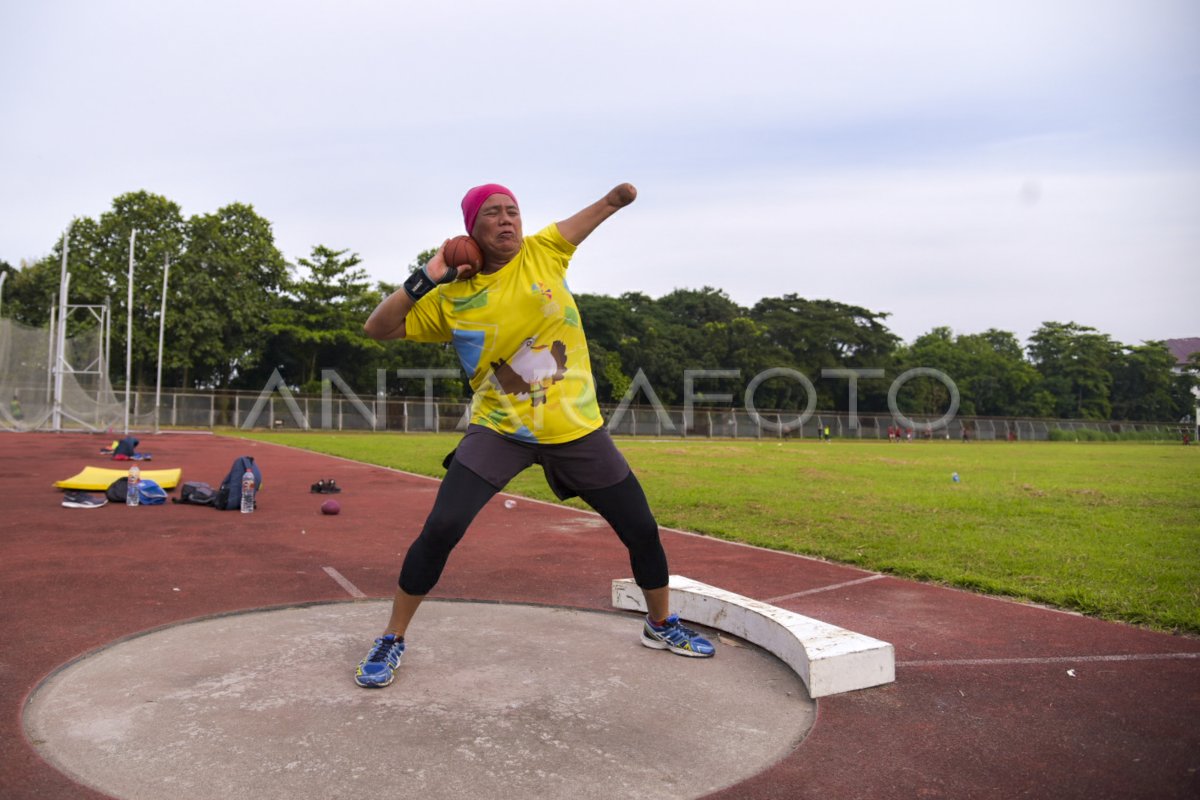 LATIHAN ATLET ATLETIK NPC SUMUT | ANTARA Foto