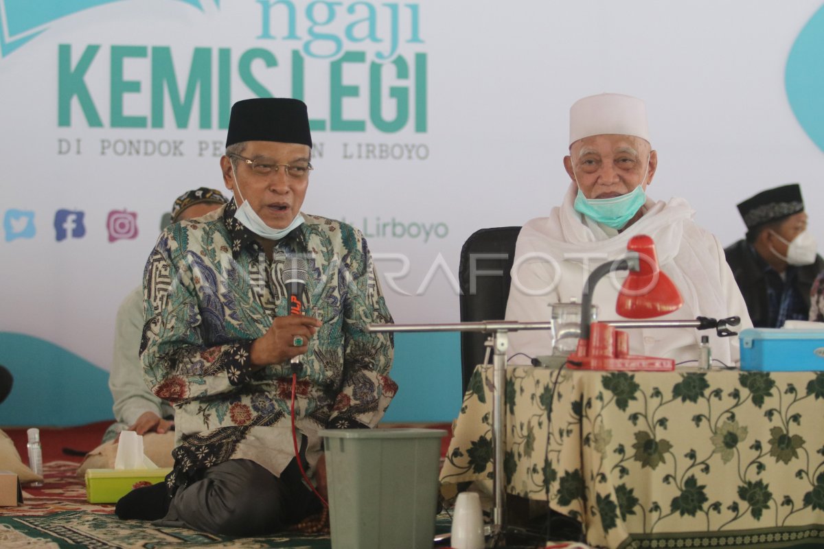 KUNJUNGAN KETUA UMUM PBNU DI LIRBOYO | ANTARA Foto KUNJUNGAN KETUA UMUM PBNU DI LIRBOYO | ANTARA Foto