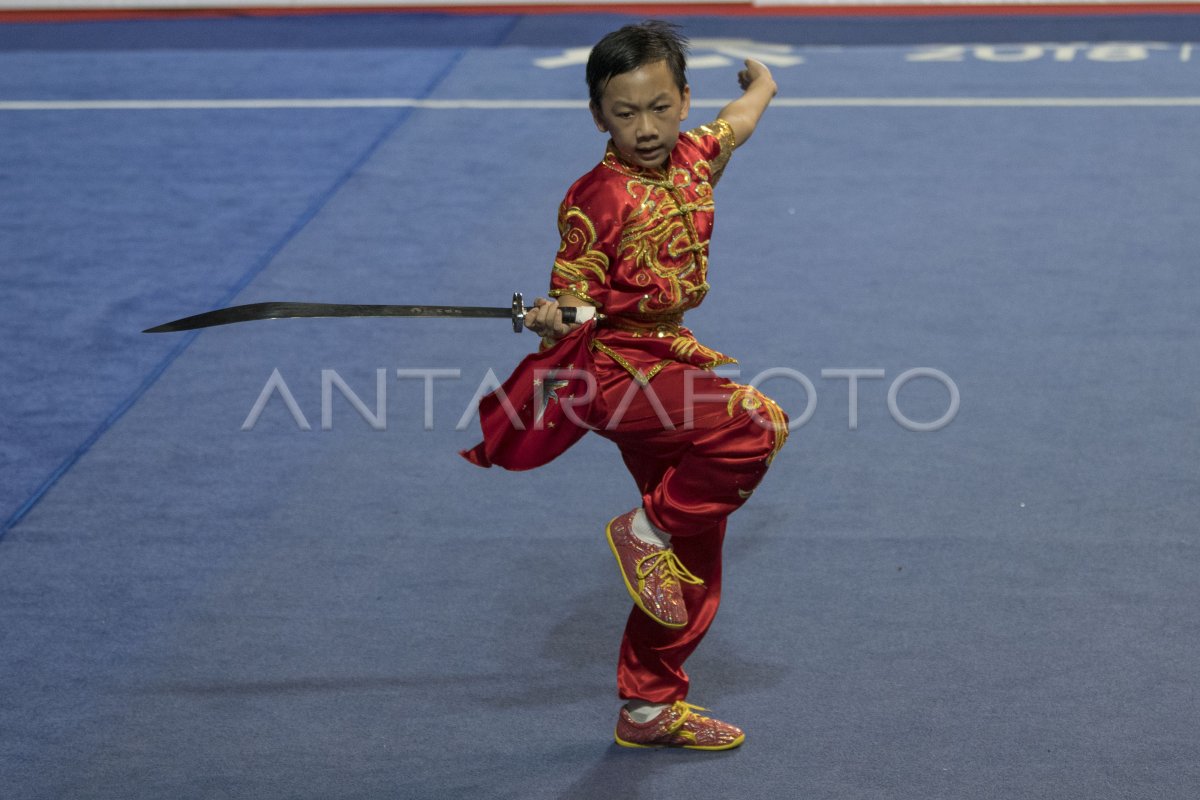 Indonesia Wushu All Games 2021 Antara Foto