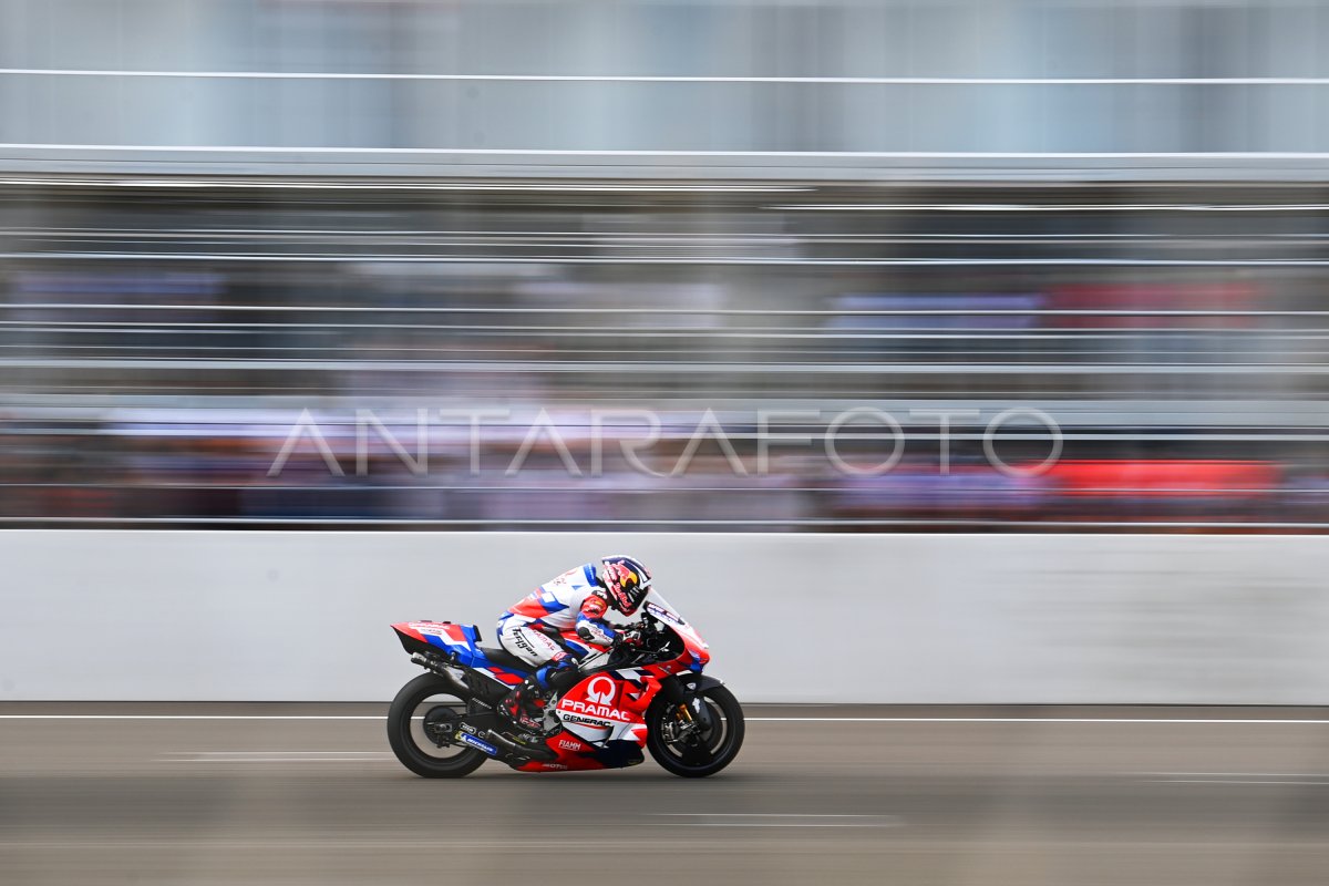 LATIHAN START PADA TES PRAMUSIM MOTOGP 2022 | ANTARA Foto LATIHAN START PADA TES PRAMUSIM MOTOGP 2022 | ANTARA Foto