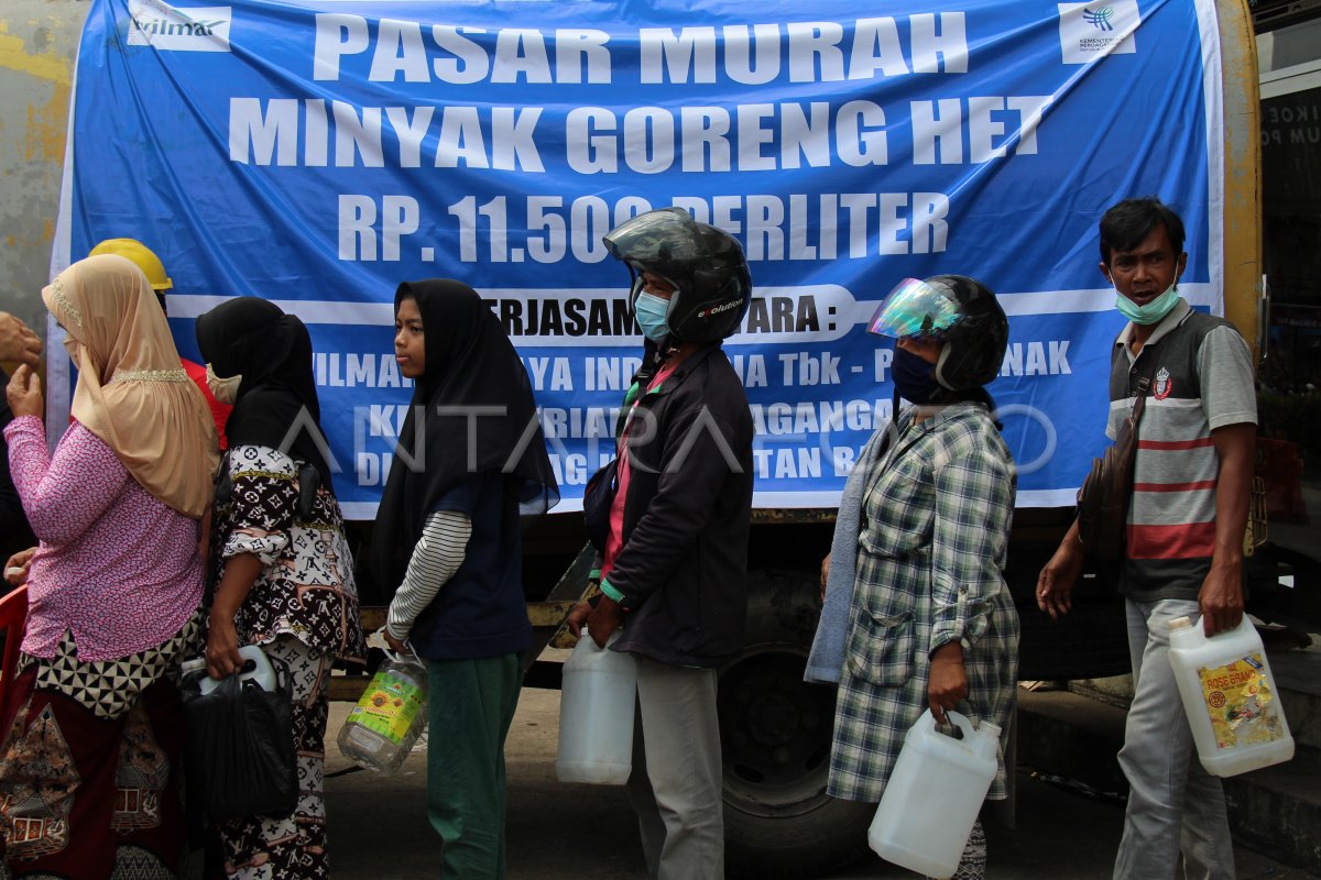 PASAR MURAH MINYAK GORENG | ANTARA Foto PASAR MURAH MINYAK GORENG | ANTARA Foto